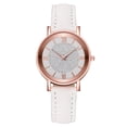 Resicozy Womens Watches 2026 Classic Quartz Watch with Leather Strap ...