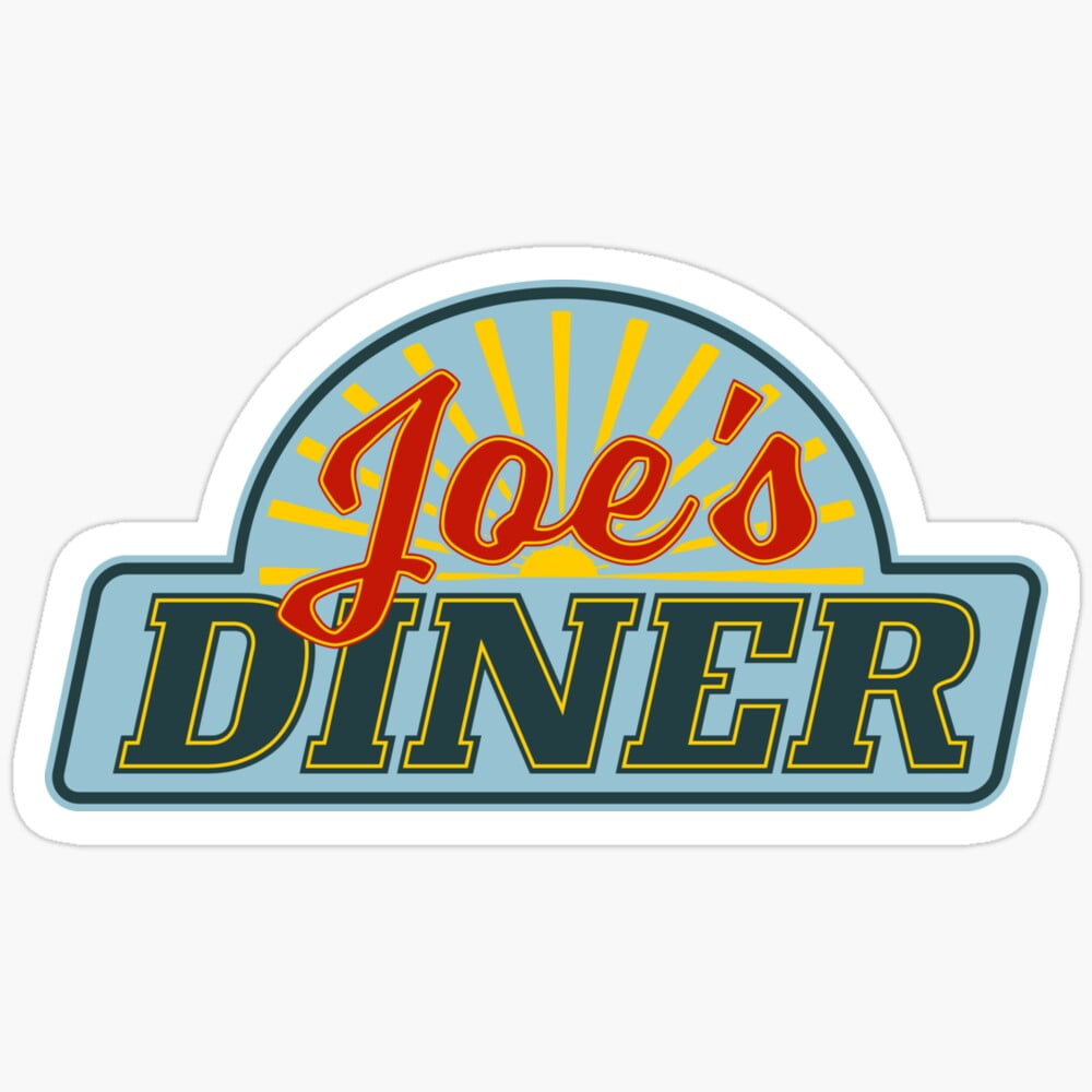 Resident Alien Joe'S Diner Sticker Phone Decal Water Bottle Stickers ...