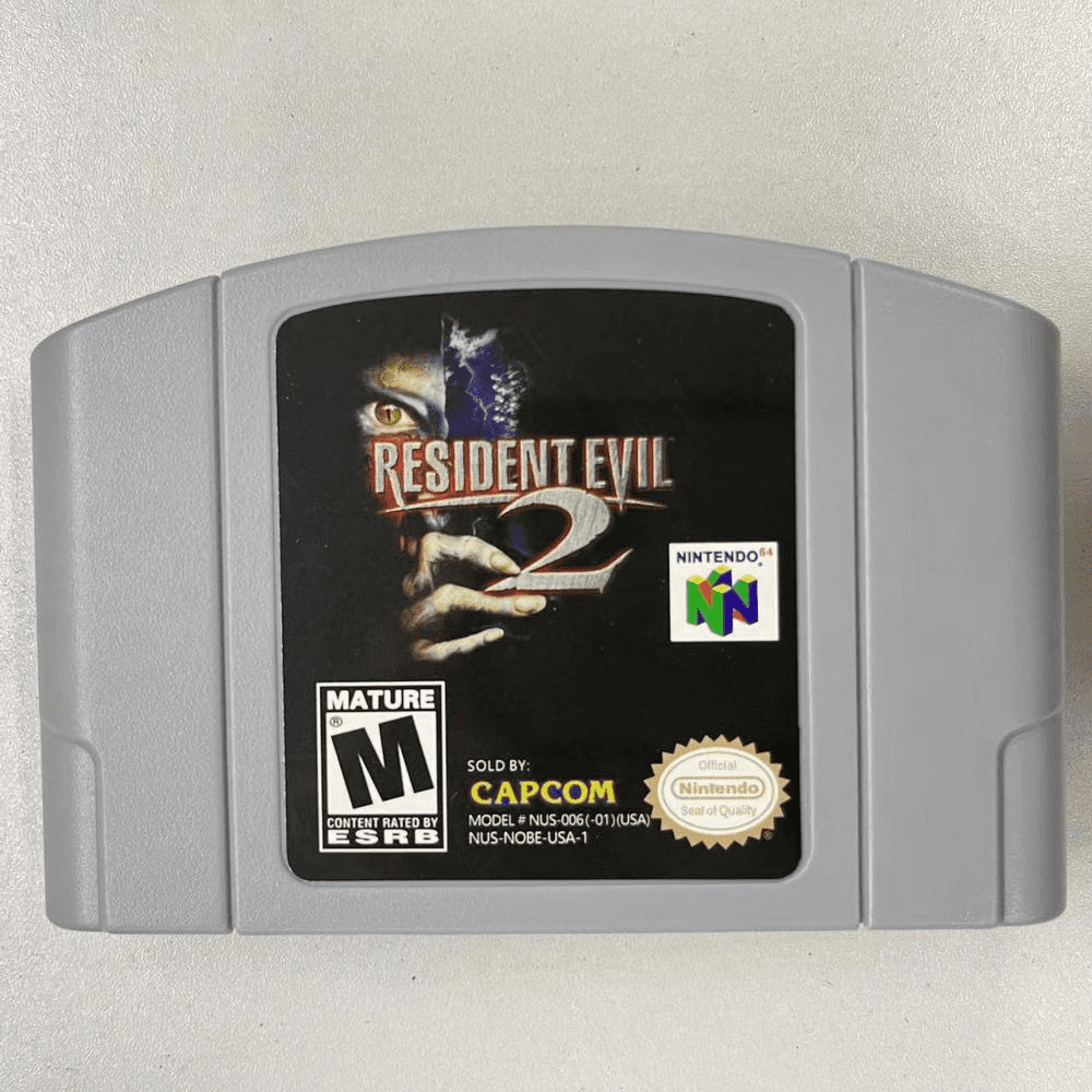 Resident Evil 2 N64 Game(US Version) - Walmart.com