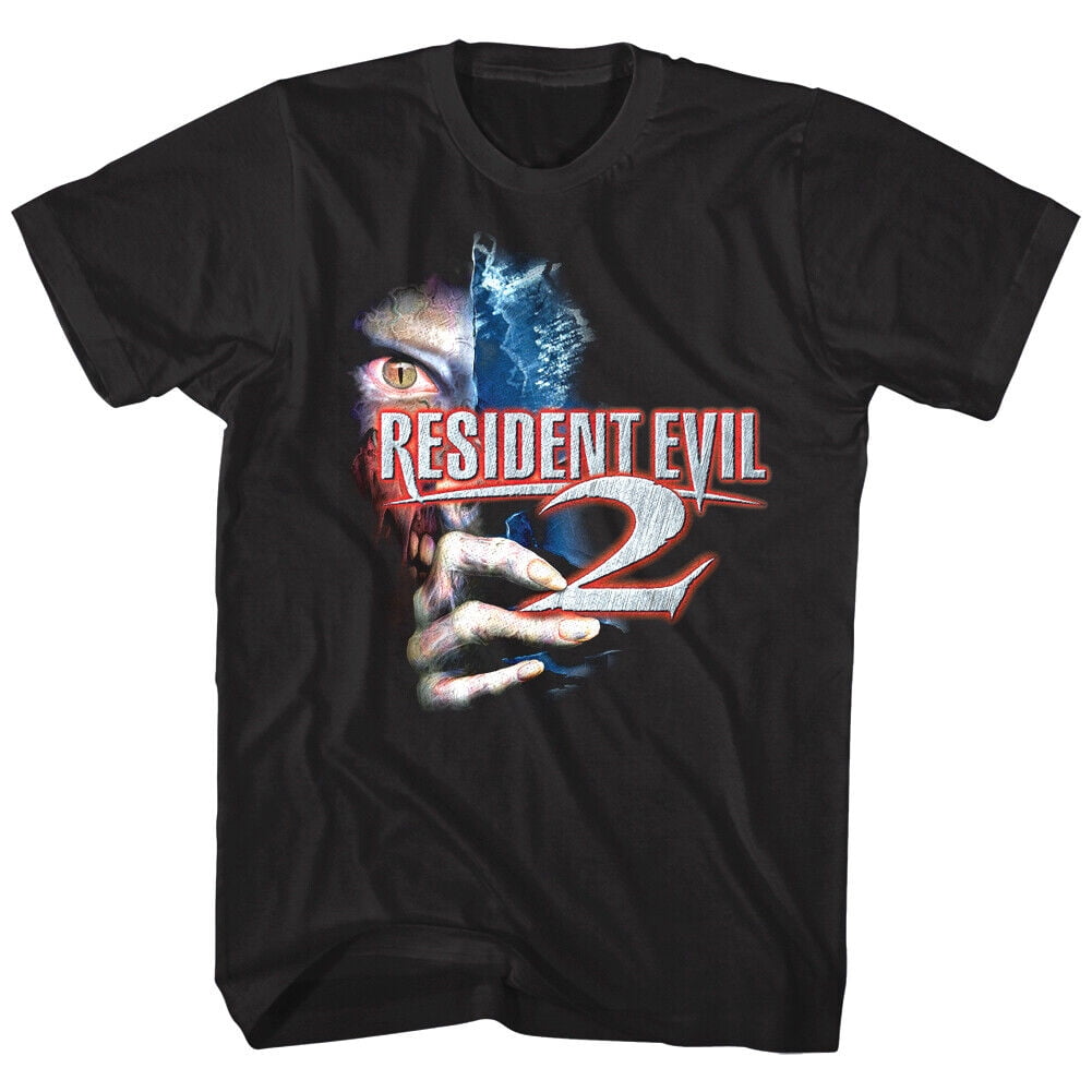 Resident Evil 2 Zombie Eye Logo T-Shirt Undead Hunter OFFICIAL Capcom ...