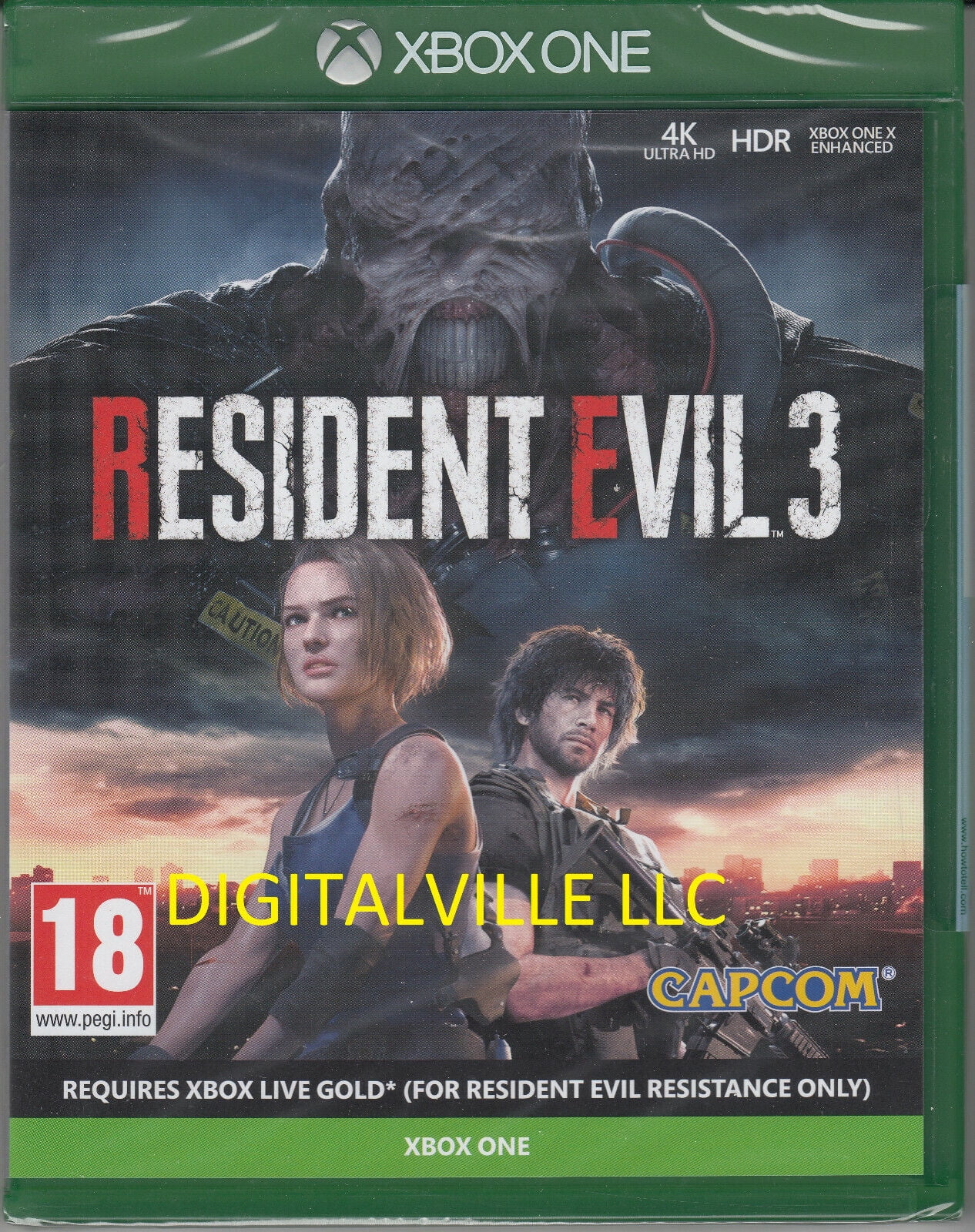 Resident Evil 3 Xbox One with Resistance Brand New Factory Sealed ...
