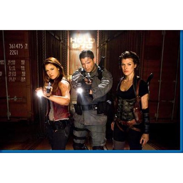 Resident Evil Afterlife Cast Milla Jovovich Movie Poster 24x36 Square ...