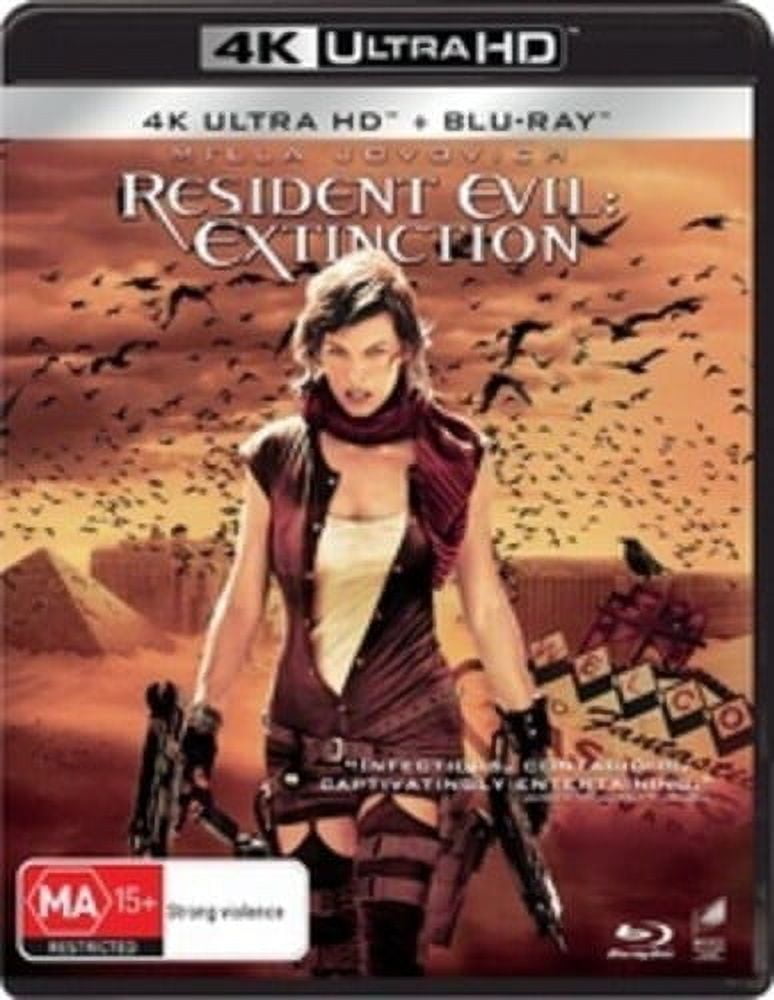 Resident Evil: Extinction (4K Ultra HD + Blu-ray), Universal Import, Action & Adventure ...