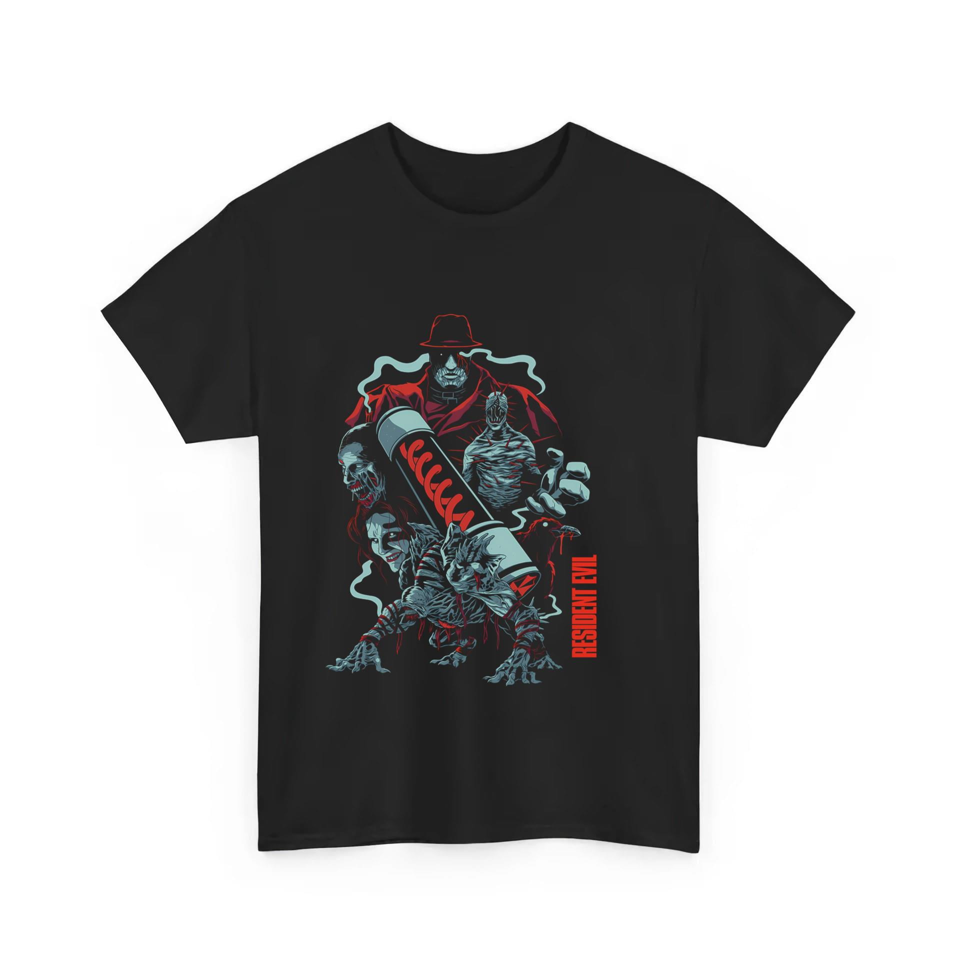 Resident Evil Fan Made T-shirt, Tyrant, Revil,Capcom,2, 4, Village, 7, Biohazard-TH26538 ...