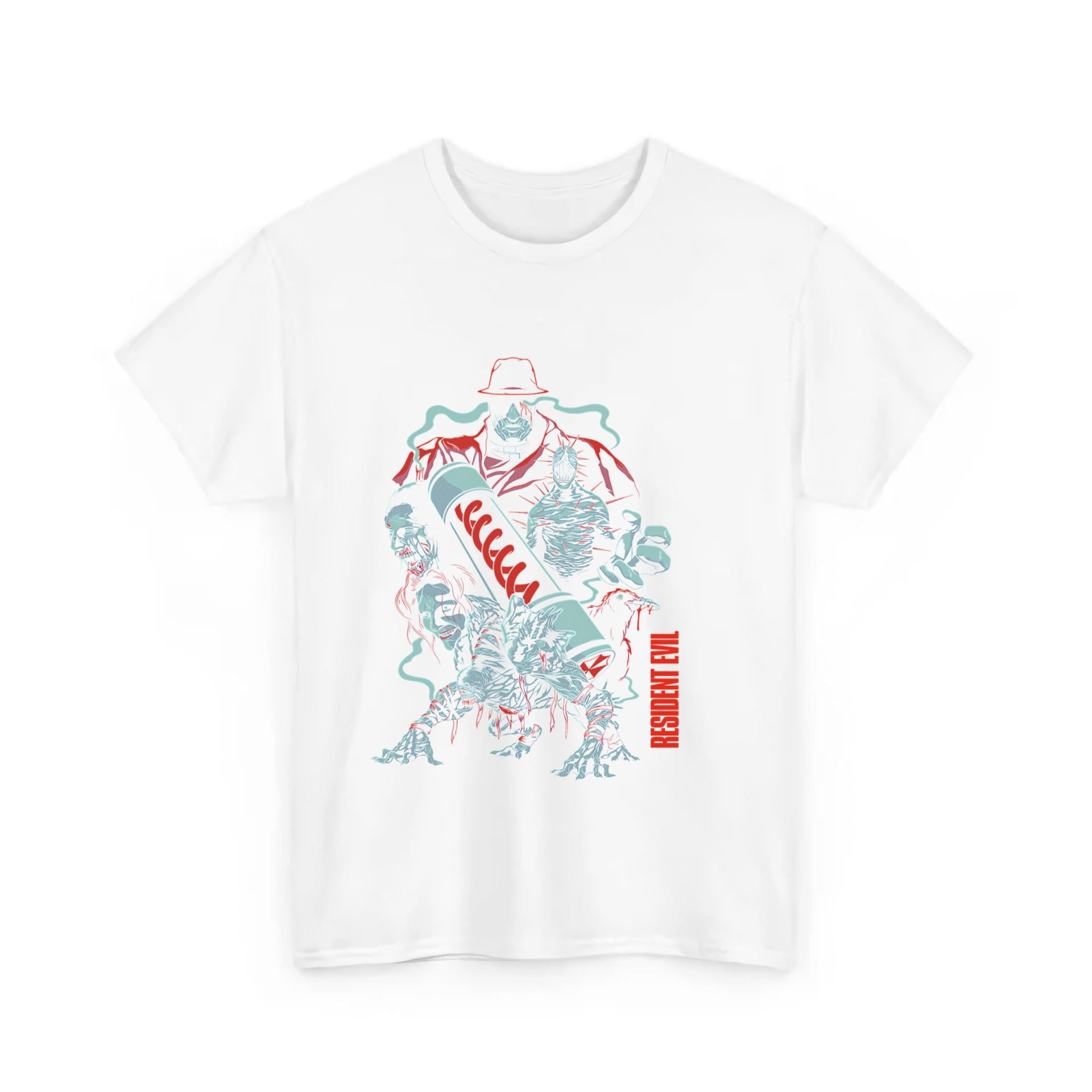 Resident Evil Fan Made T-shirt, Tyrant, Revil,Capcom,2, 4, Village, 7 ...