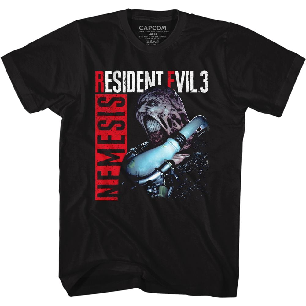 Resident Evil Nemesis Black Adult T-Shirt 2Xl - Walmart.com