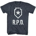 Resident Evil RPD Navy Heather Adult T-Shirt - Walmart.com