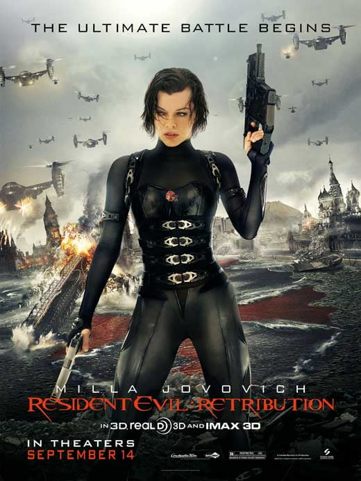 Resident Evil: Retribution - Movie Poster (Style C) (11" x 17 ") (2012 ...