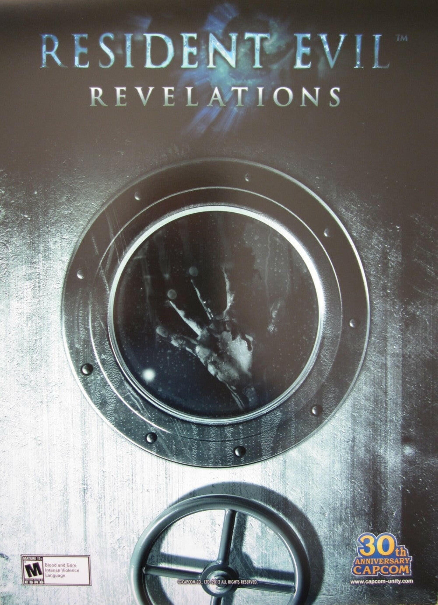 Resident Evil Revelations video game 2013 CAPCOM 30th Anniversary 14x20 ...