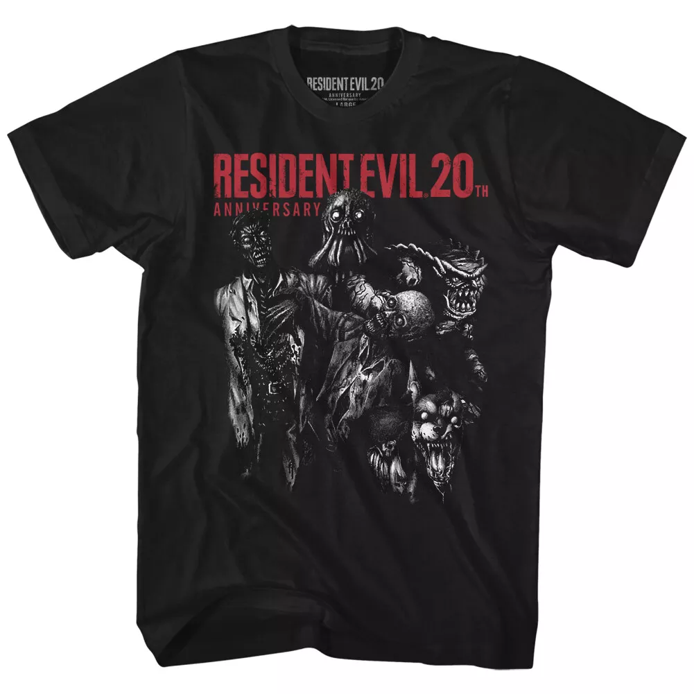 Resident Evil Video Game 20th Anniversary Shirt - Walmart.com