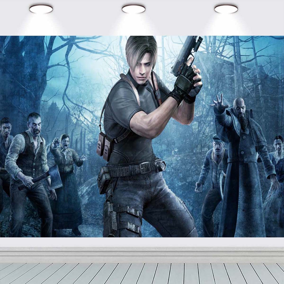 Resident Evil school Background Wall Decor Taspestry Poster Banner ...