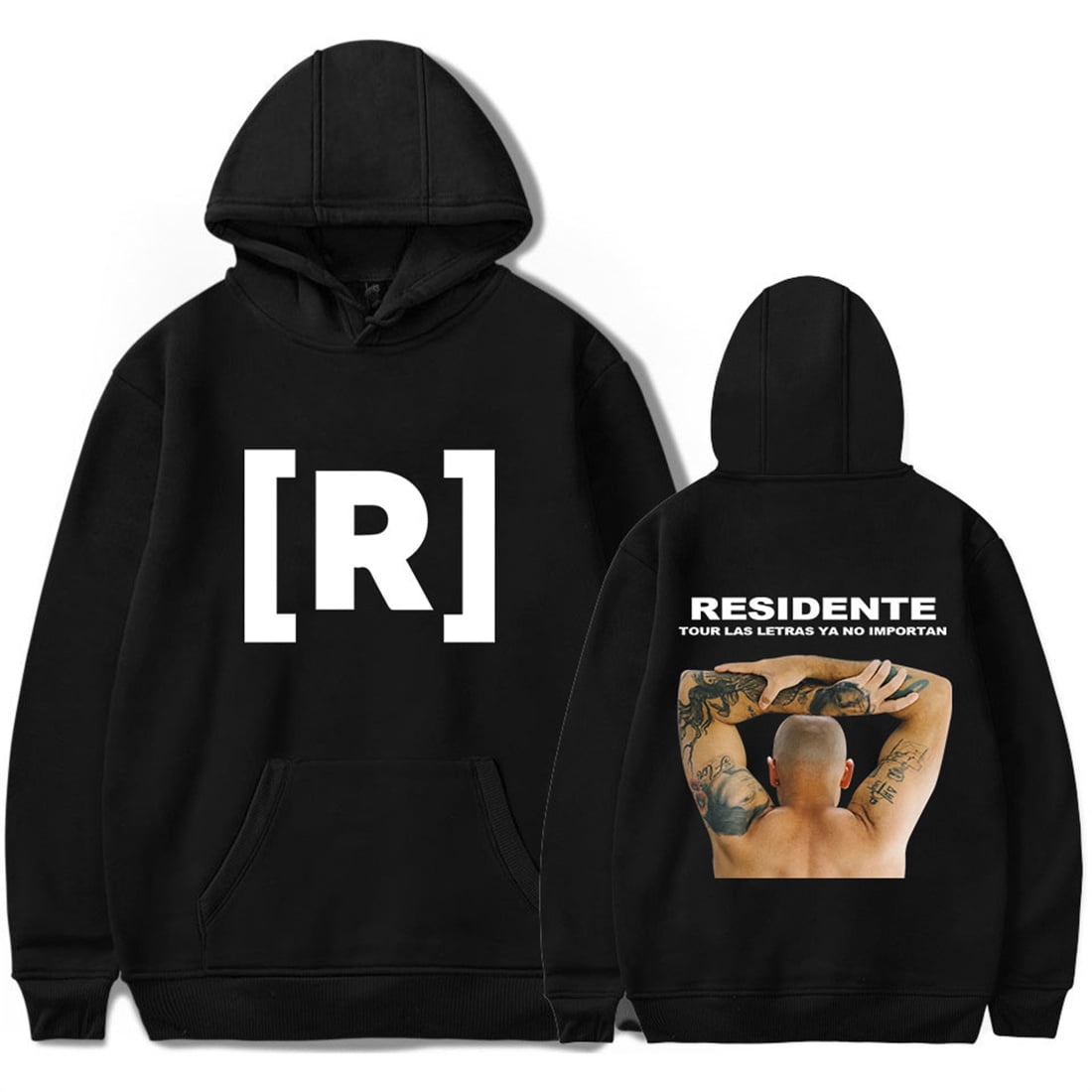 Residente Las Letras Ya No Importan Tour 2024 Hoodie Cosplay Sweatshirt ...