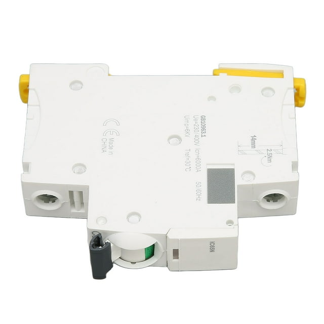 Residential Circuit Breaker 1P Double Locking Clip Structure Multi ... Residential Circuit Breaker 1P Double Locking Clip Structure Multi ...