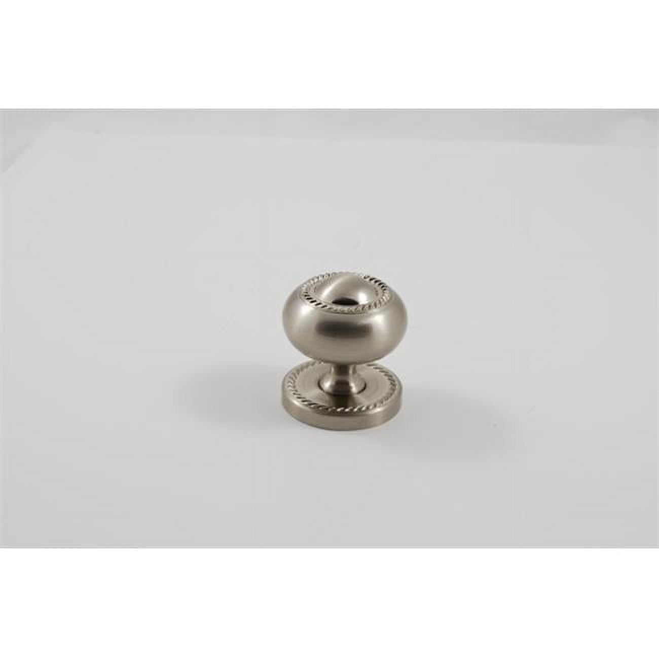 Residential Essentials 10201SN Mushroom Cabinet Knob- Satin Nickel ...