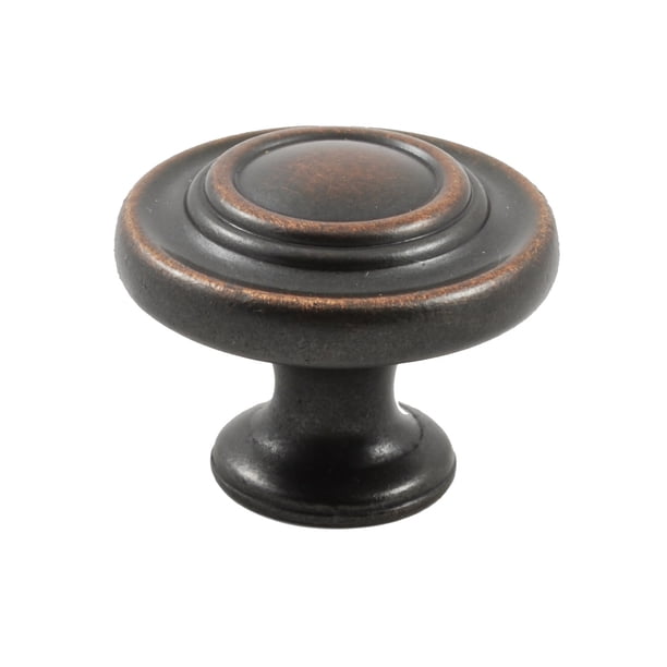 Residential Essentials 10203 1-1/4" Mushroom Cabinet Knob - Bronze ...