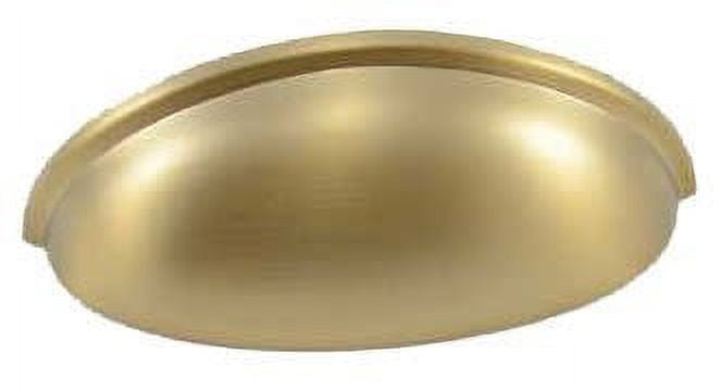 Residential Essentials 10204SB Cabinet Cup Pull - Satin Brass - Walmart.com