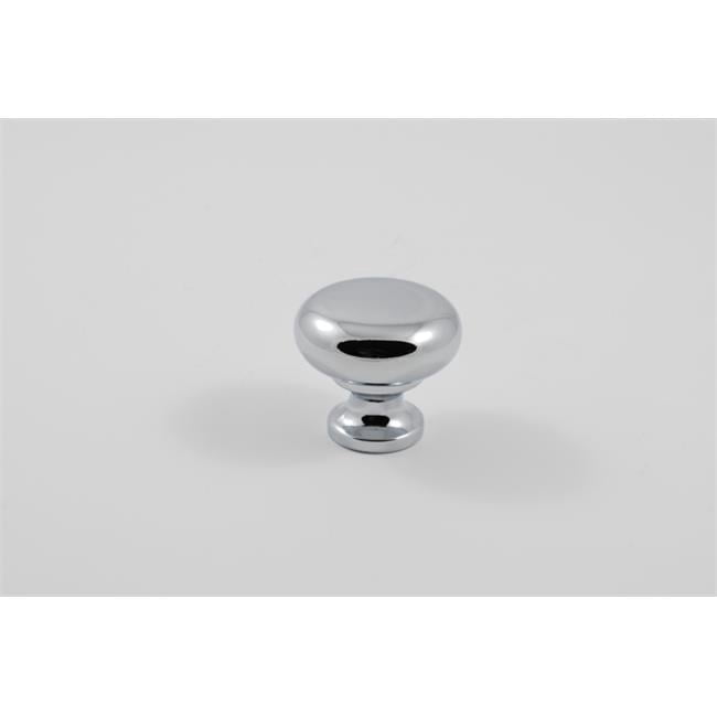 Residential Essentials 10206PC Mushroom Cabinet Knob- Polished Chrome ...