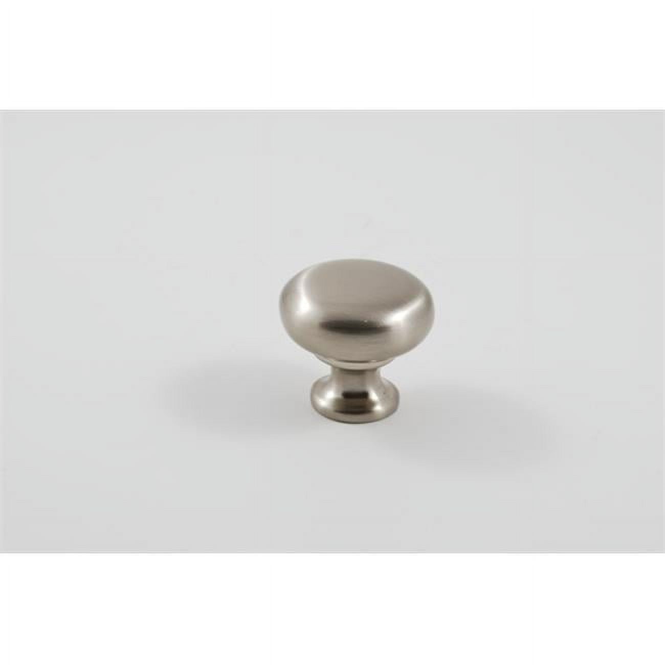 Residential Essentials 10206SN Mushroom Cabinet Knob- Satin Nickel ...