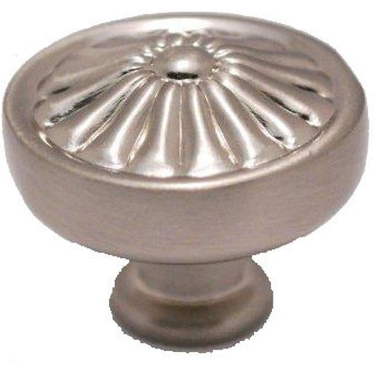 Residential Essentials 10249SN Mushroom Cabinet Knob- Satin Nickel ...