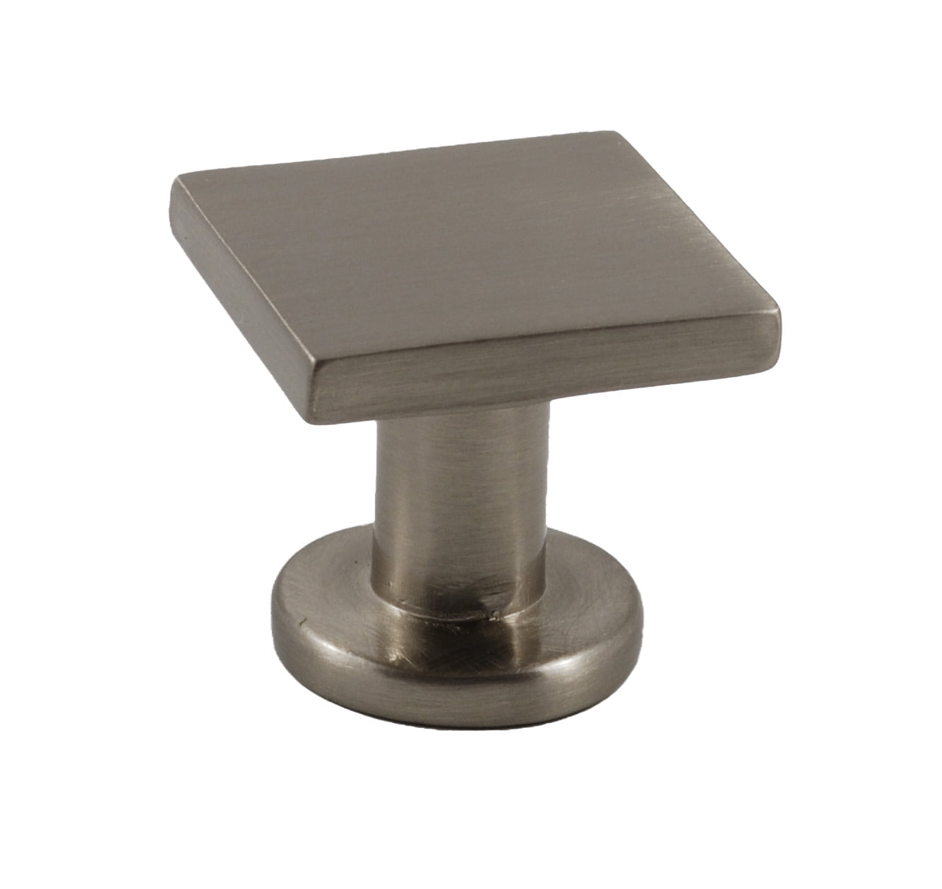 Residential Essentials 10320 3/4" Square Cabinet Knob - Nickel ...