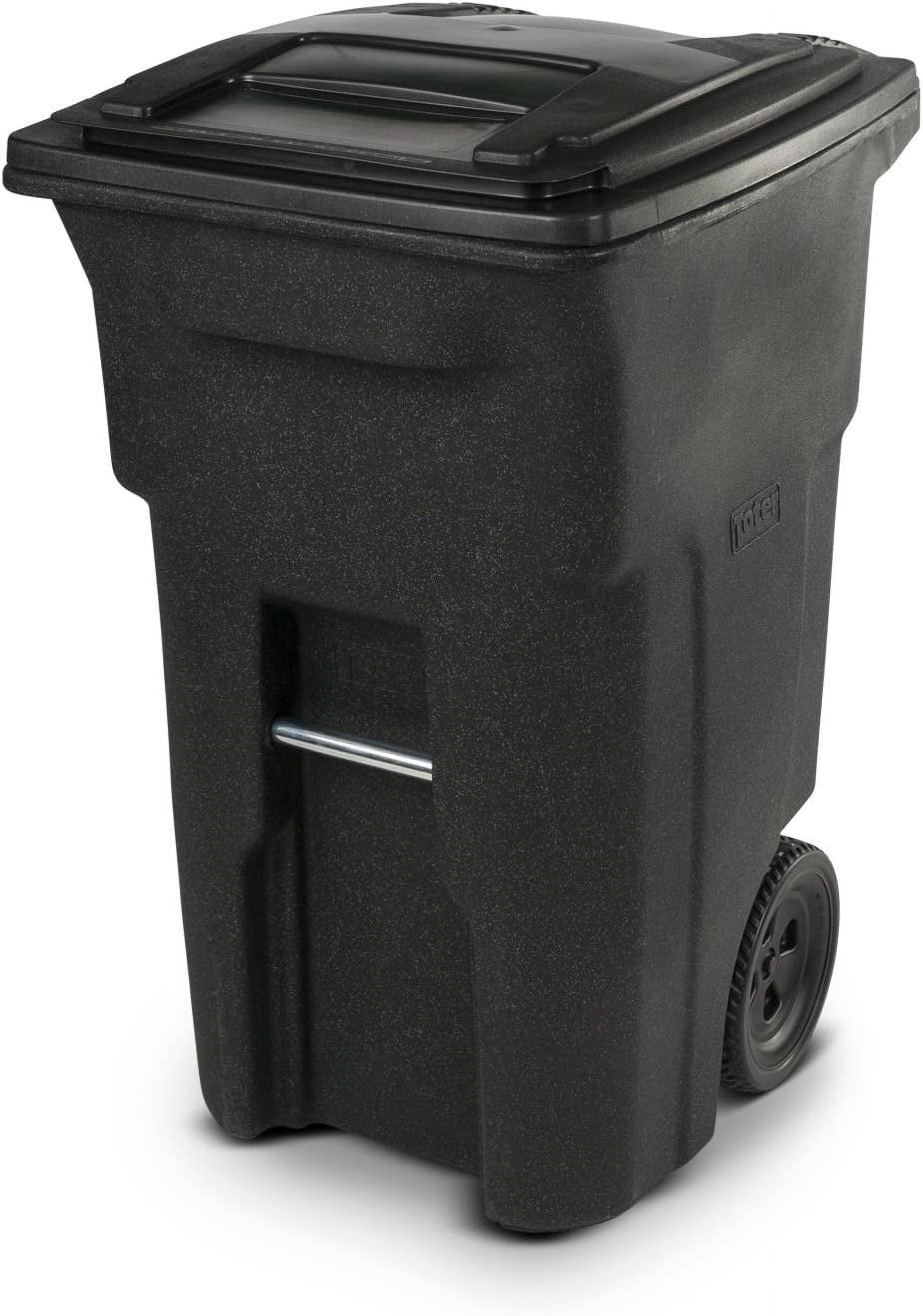 Residential Heavy Duty Two Wheeled Trash Can, , 64 Gallon - Walmart.com