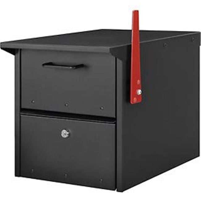 Residential Mailbox 12.5 x 13.63 x 18.25 in. Front & Rear Access ...
