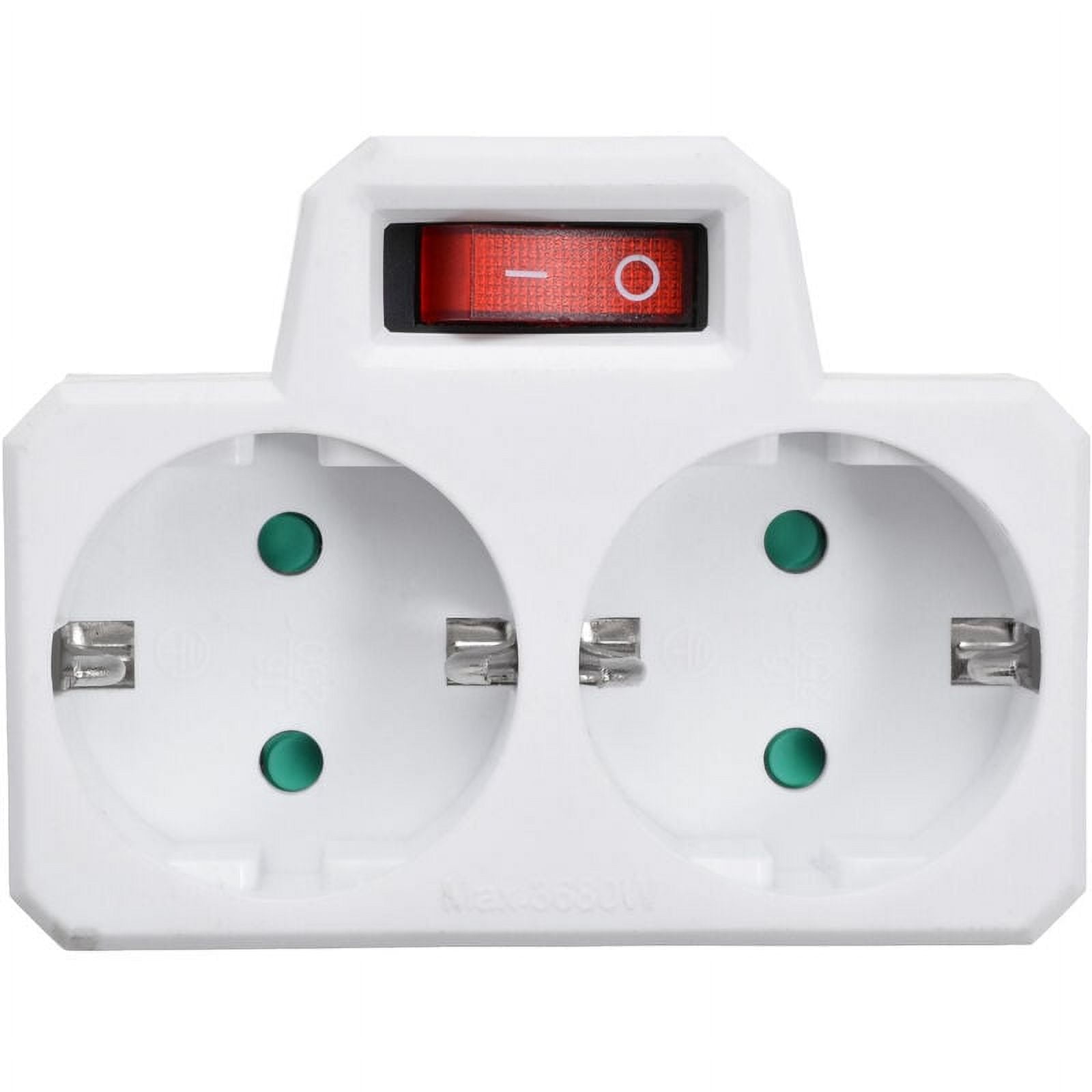 Residential Use 2-Way Power Strip With On Off Switch And High Security ...