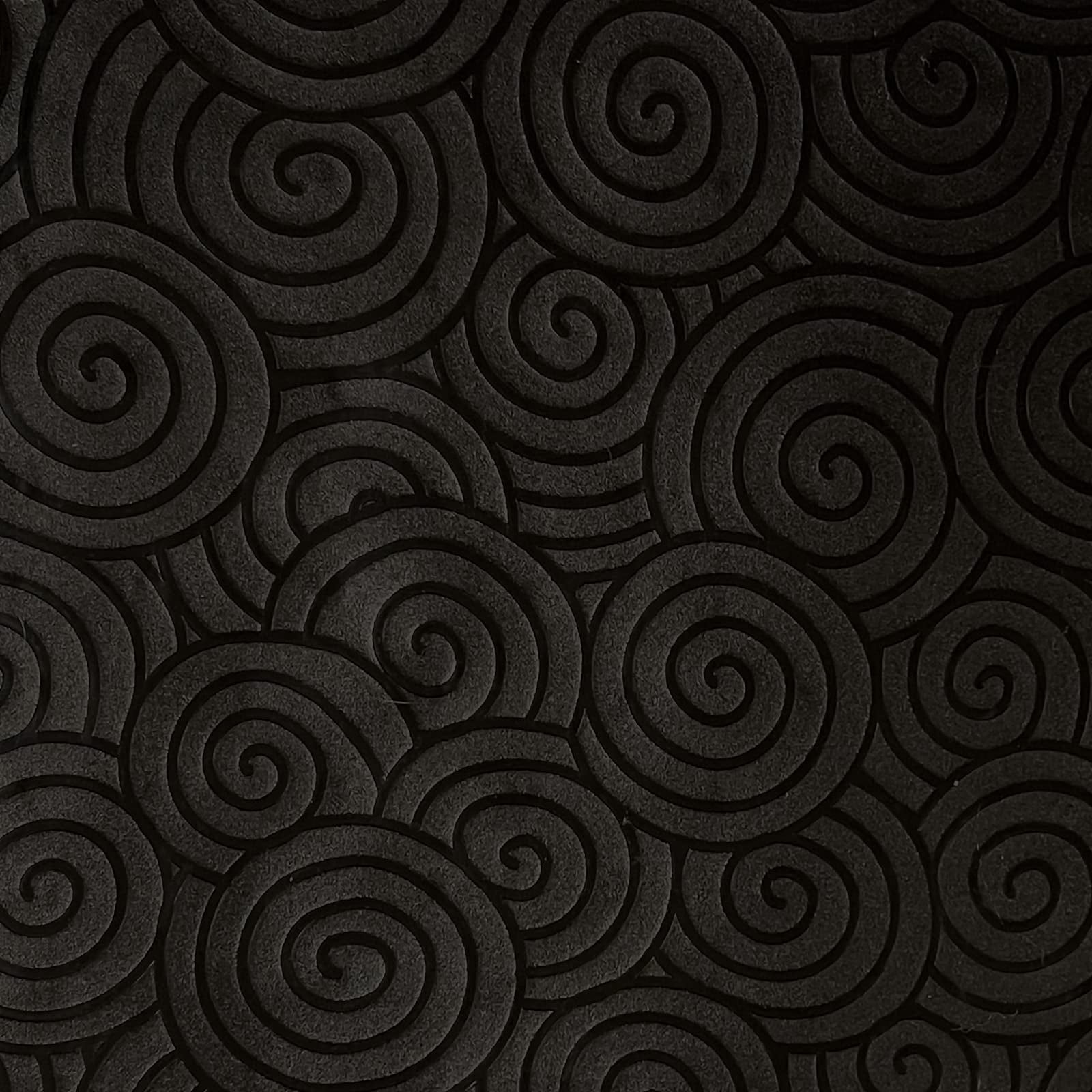 Resilia - Deluxe Black Vinyl, Plastic Floor Runner/Protector for Deep ...