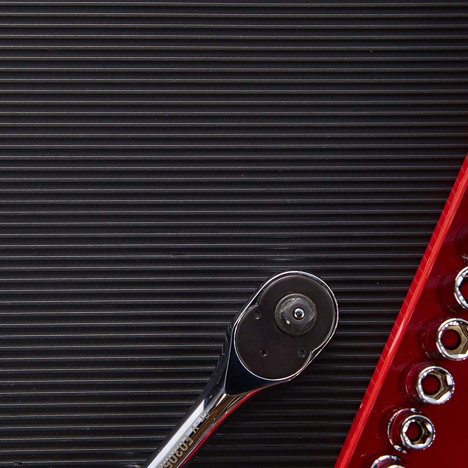 Free Shipping! Resilia Ribbed Tool Box Liner Utility Mat - Black, Non ...