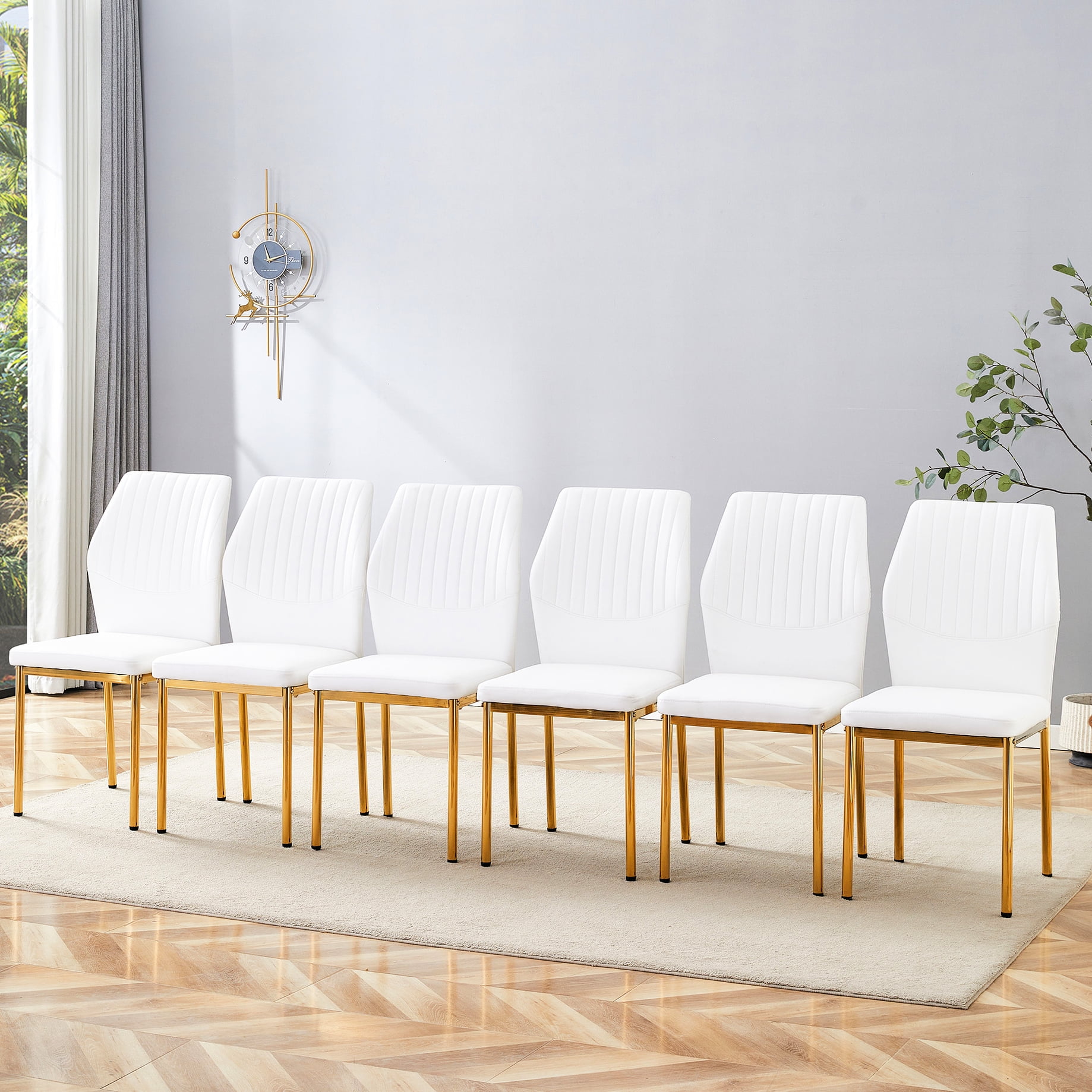 Resilient Sponge Chair+White Synthetic Leather”-“Normal Use+Soft ...