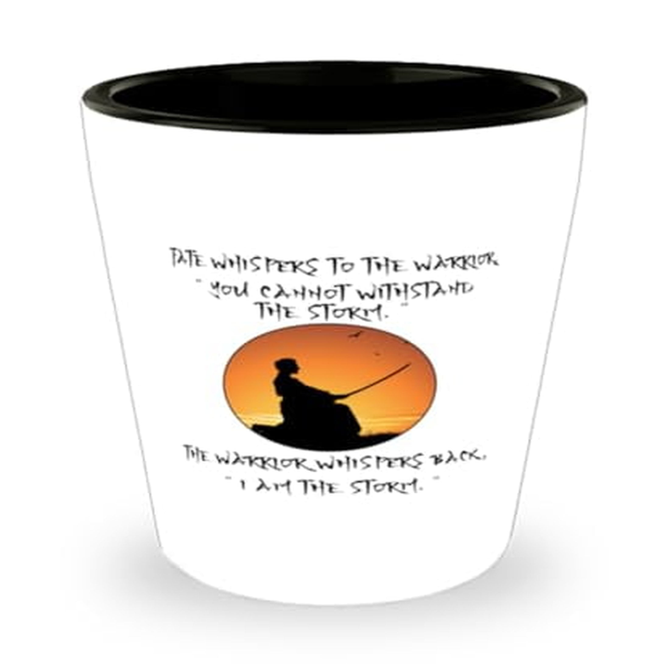 Resilient Warrior Shot Glass | I Am The Storm | 1.5oz Gift for ...