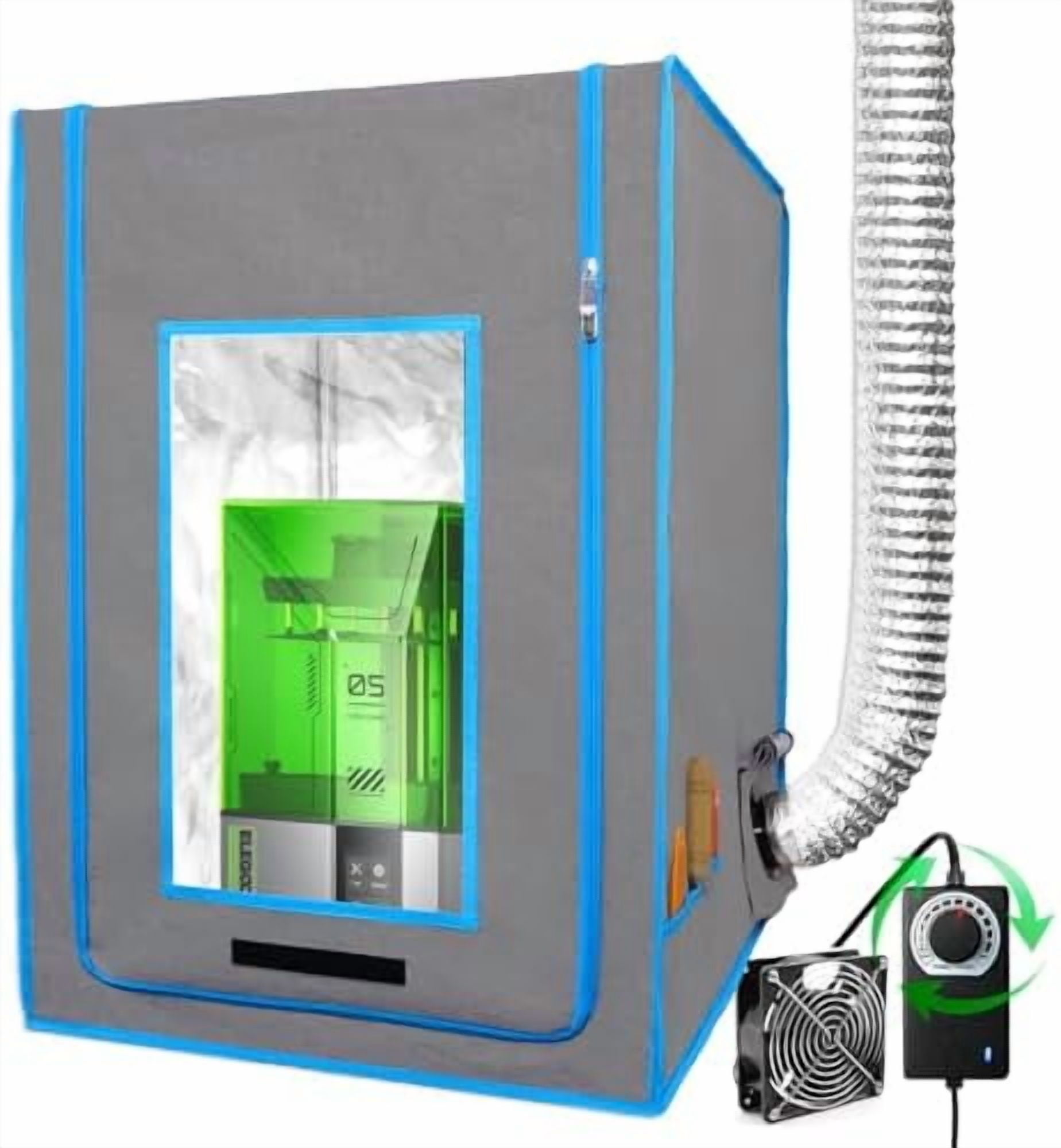 Resin 3D Printer Enclosure with Ventilation, 3D Printer Vented ...