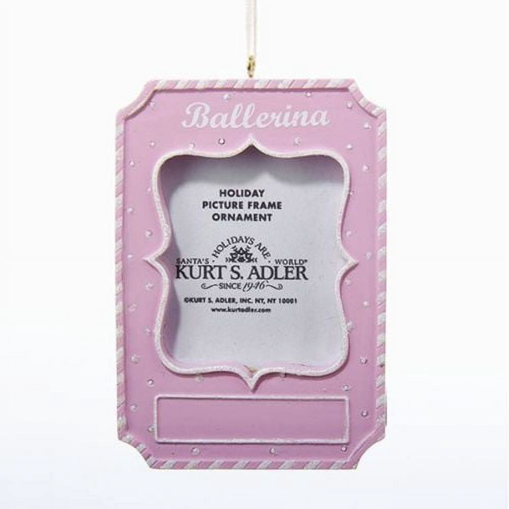 Resin 4 Inch Ballerina Picture Frame Ornament - Walmart.com