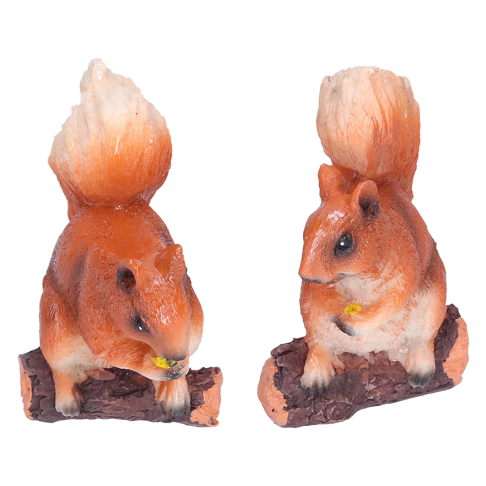 Resin Animal Squirrels Model Cartoon Squirrels Shaped Statue Decoration ...