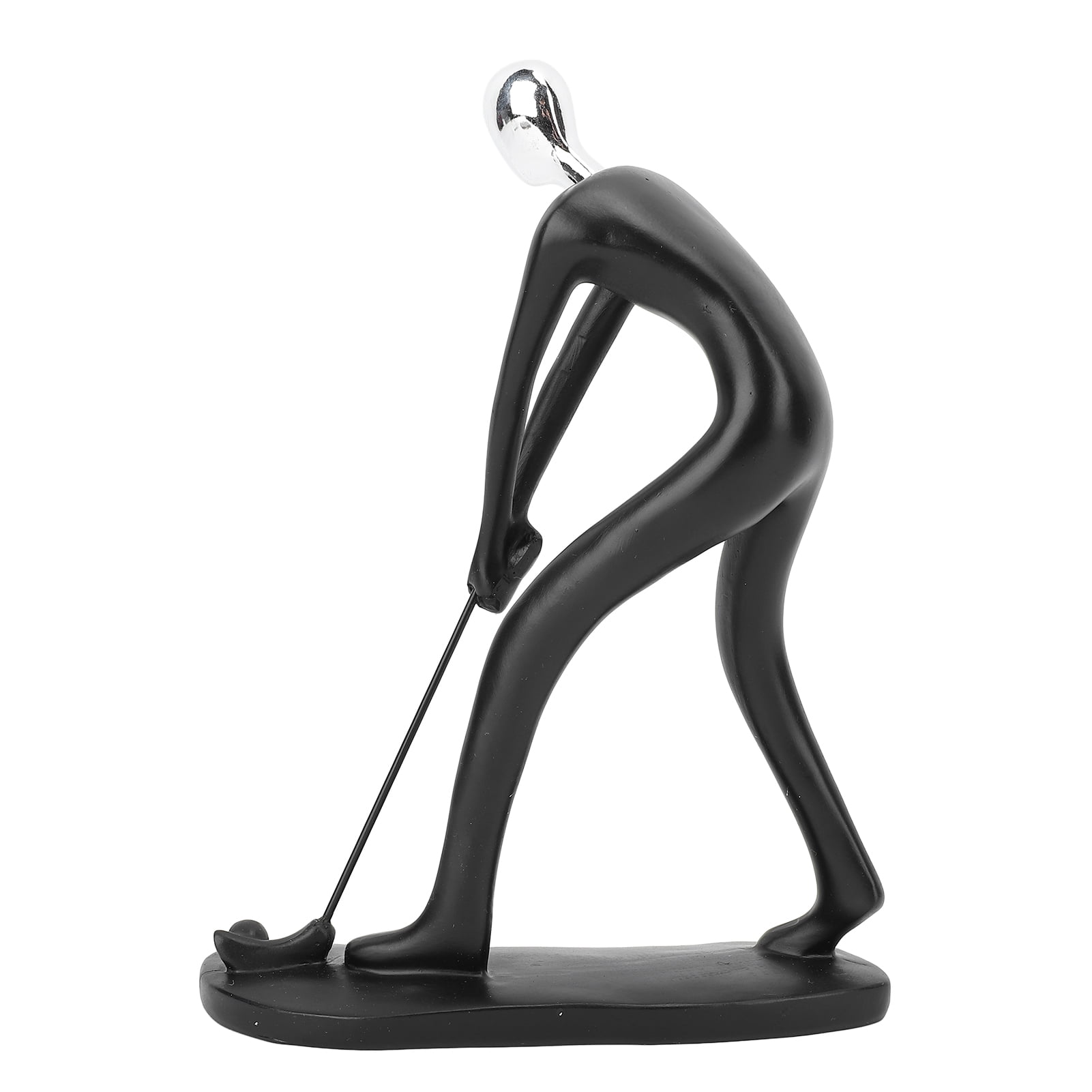 Resin Art Sculpture, Elegant Musician Or Sports Collectible For Living ...