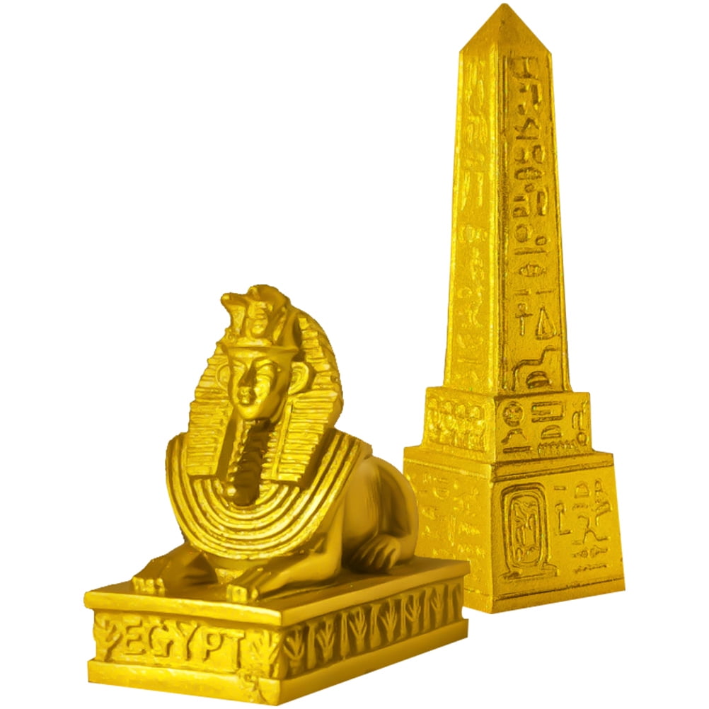 Sculpture Mantle Statues King Ancient Egyptian Ornaments Office ...