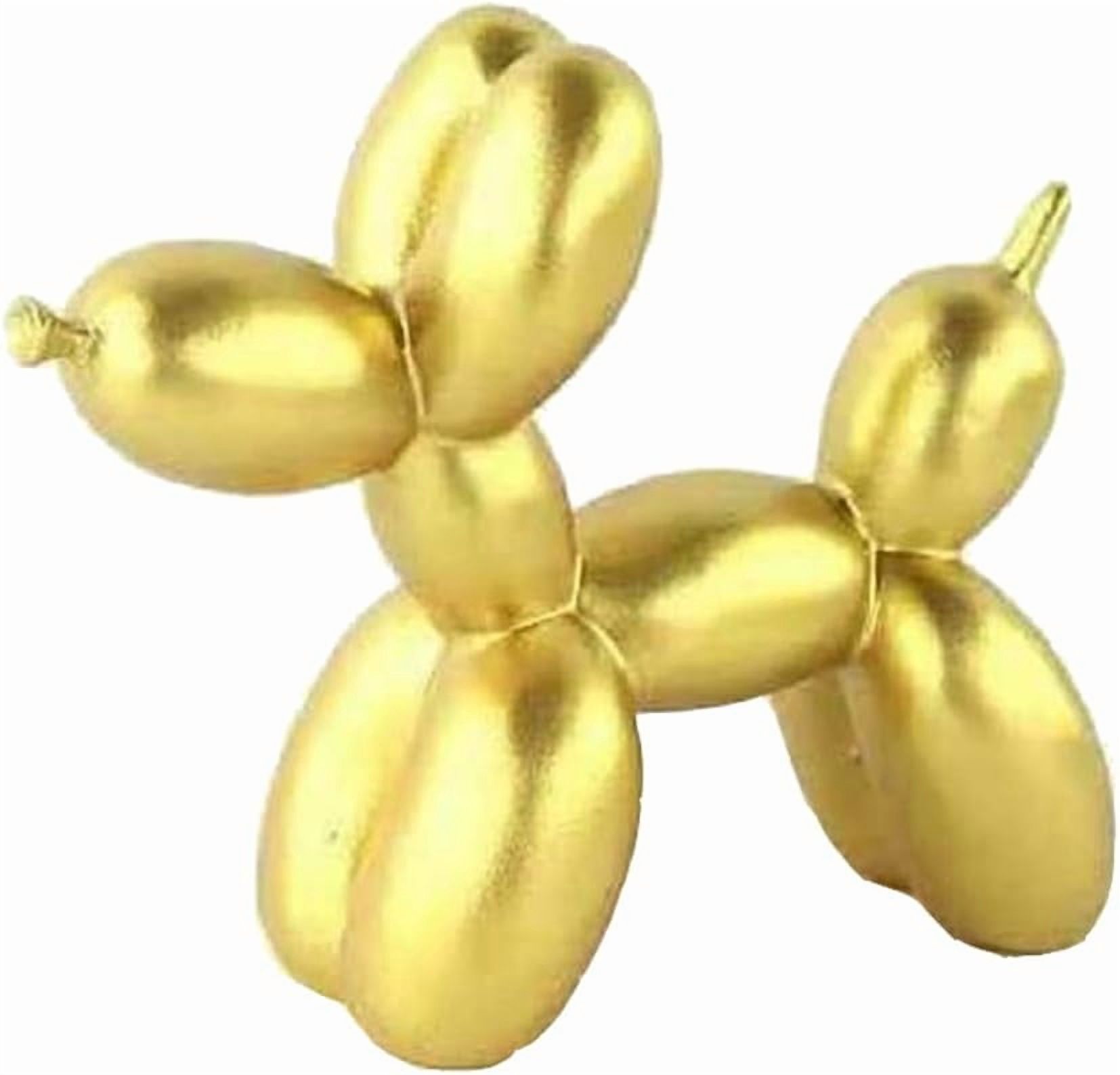 Resin Balloon Dog Sculpture,Mini 4inch Creative Cute Animal Crafts ...