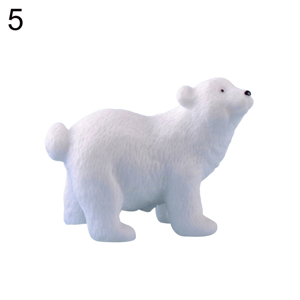 Resin Bear Figurine - Mini Animal Model for Fairy Garden and Succulent ...