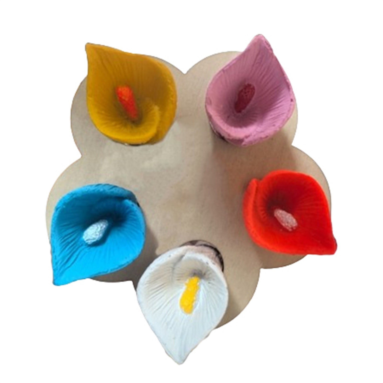 Resin Bee Feeder Insect Drinking Cup-Mixed Color Calla Lily - Walmart.com