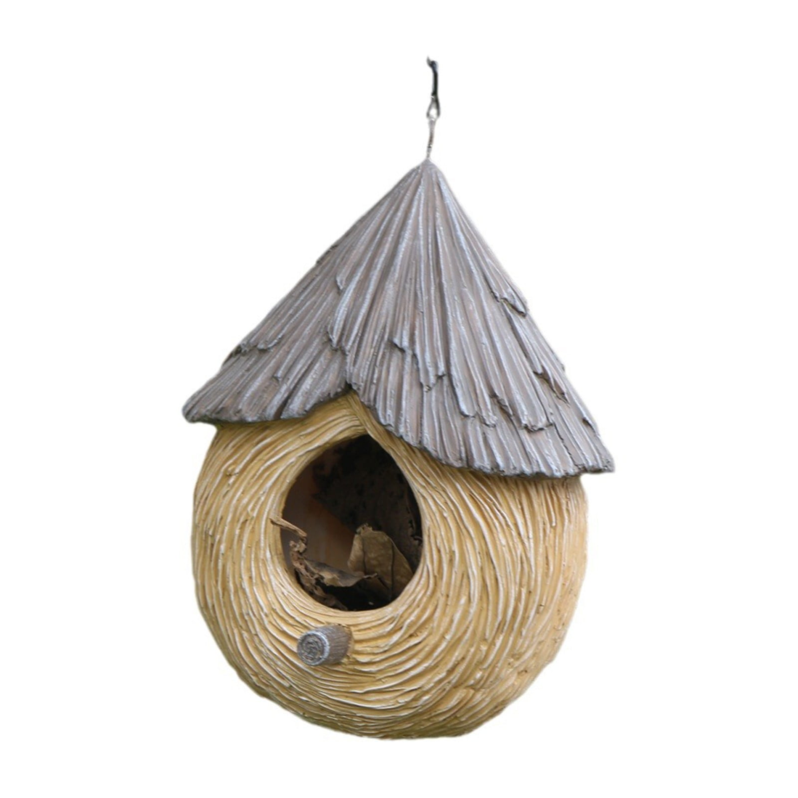 Resin Bird House, Birdhouses for Outdoors, Hanging Bird House for ...