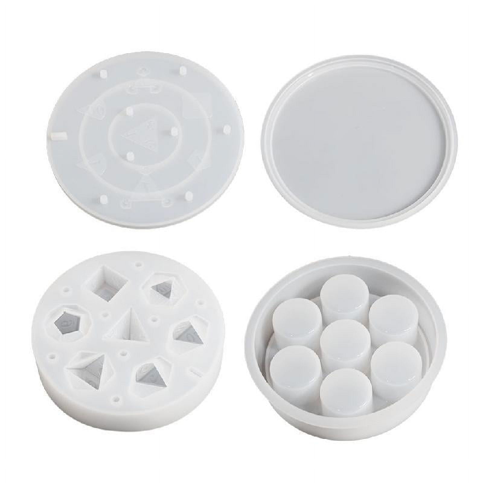 Resin Castings Polyhedron Game Dices Moulds Number Moulds for DIYs ...