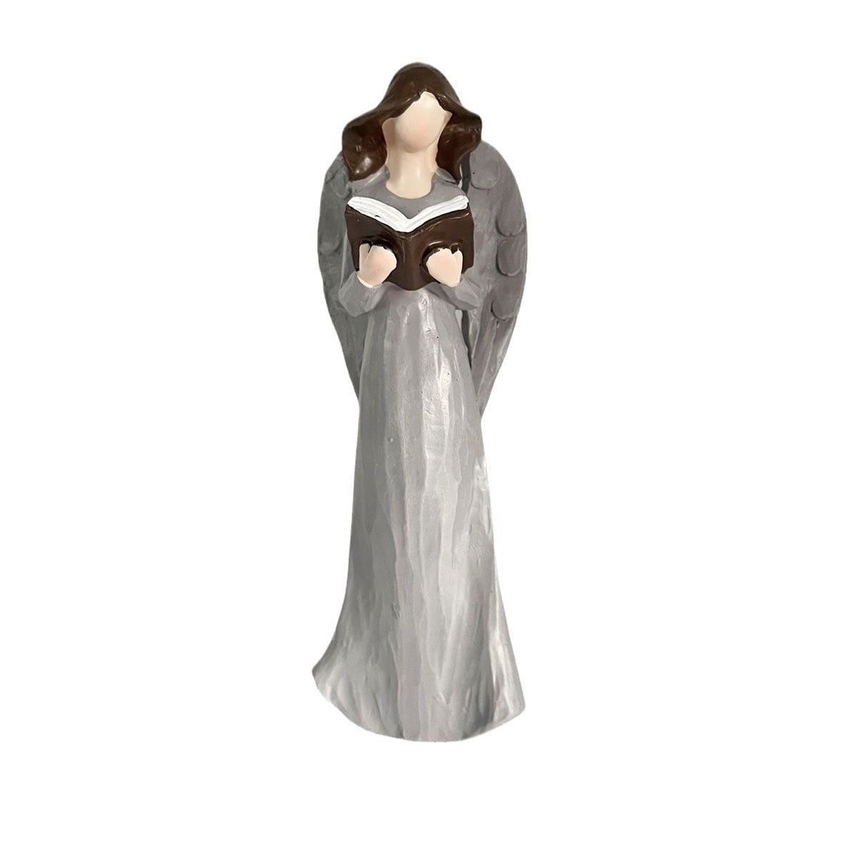 Resin Cherub Statue Hand Painted Angel Figurine With Detailed ...