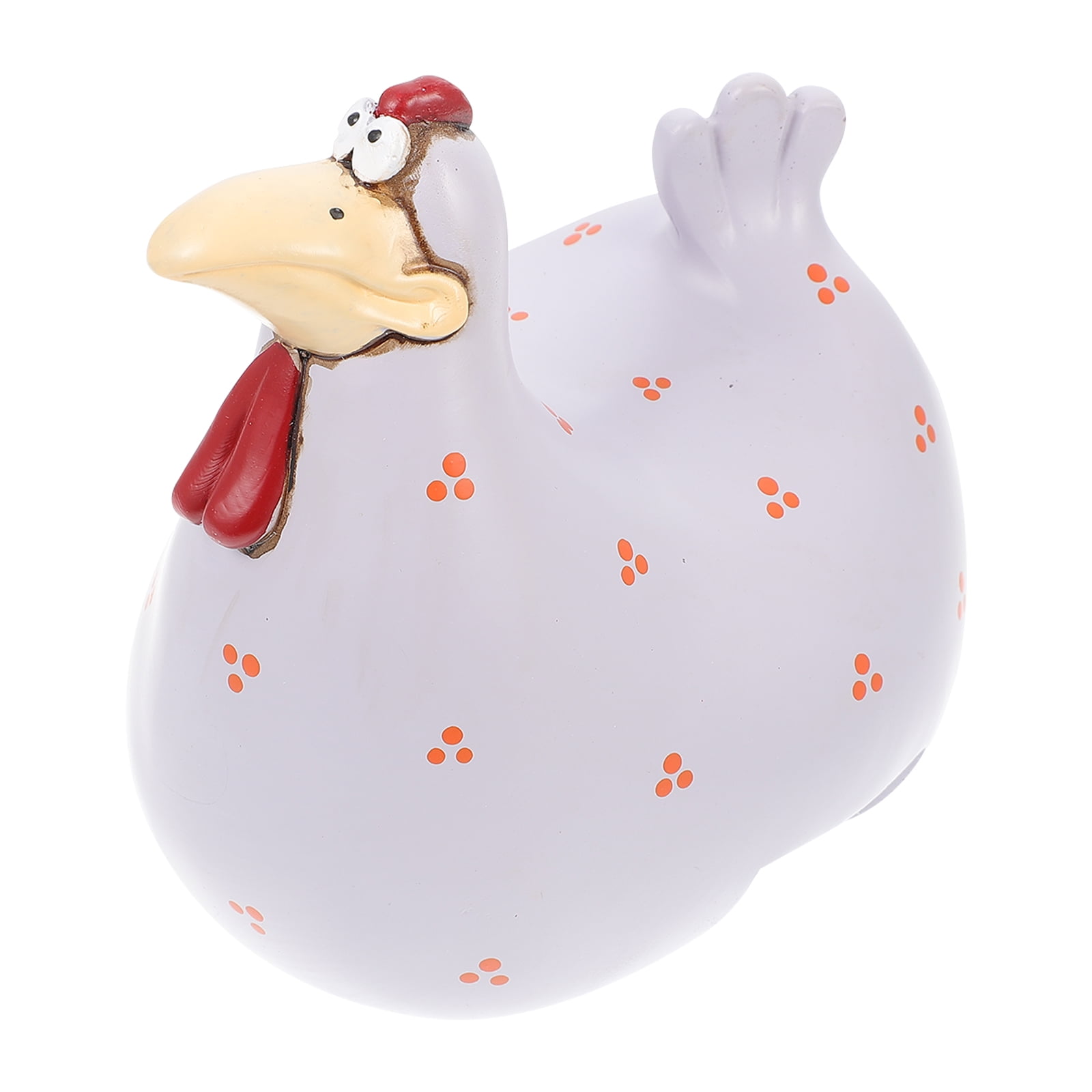 unbranded Resin Rooster Decor Chicken Ornament Garden Gnomes Coop ...