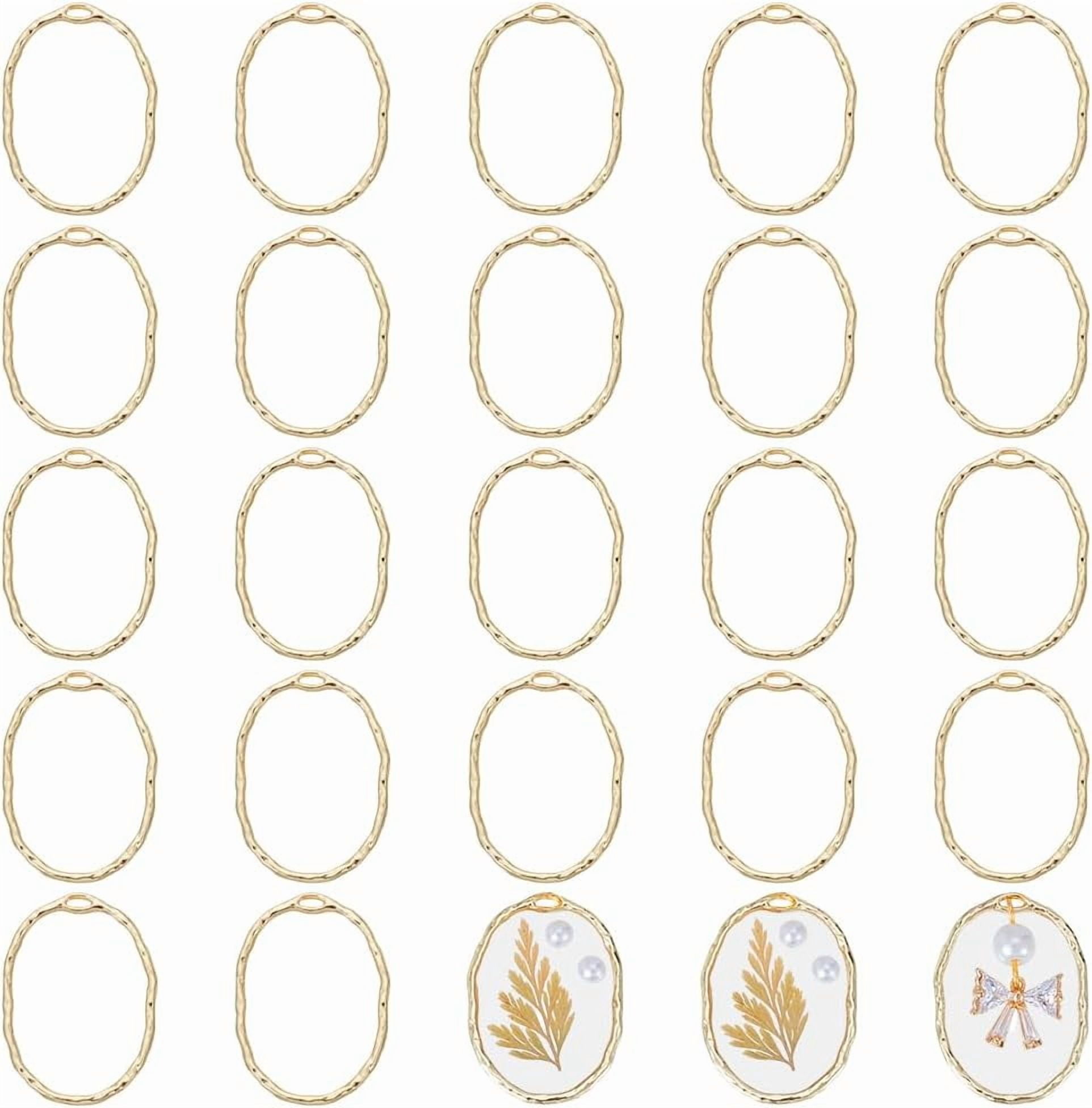 Resin Craft Bezels Open Frame Bezels Alloy Open Back Bezel for Resin ...