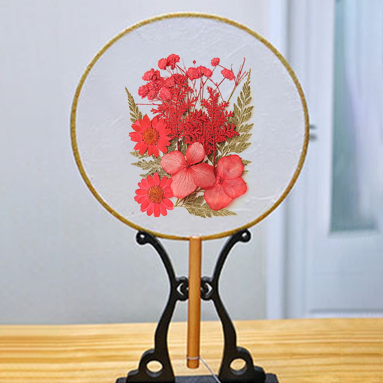 Resin Craft Flowers Kit, Dried Embossed Petals, DIY Candle Making, 10-Piece Set, for Home Decor ...