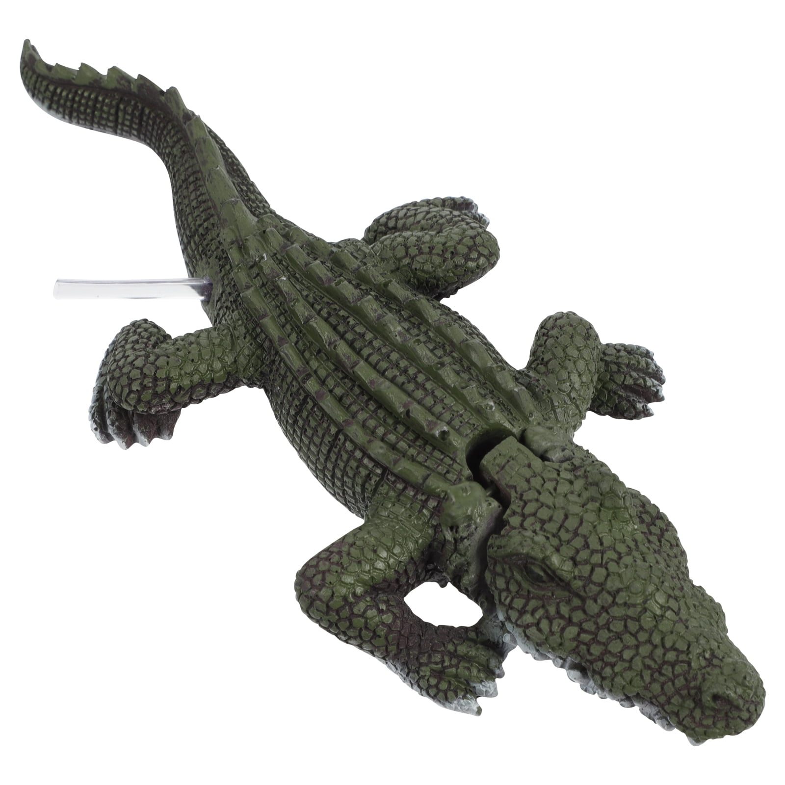 Resin Crocodile Toy Realistic Alligator Model Animal Collectors ...