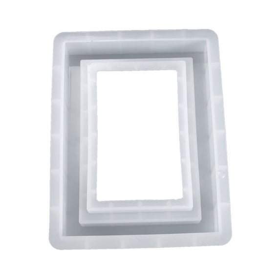 Resin Crystal Epoxy Mold Rectangular Photo Frame Crafts Casting ...