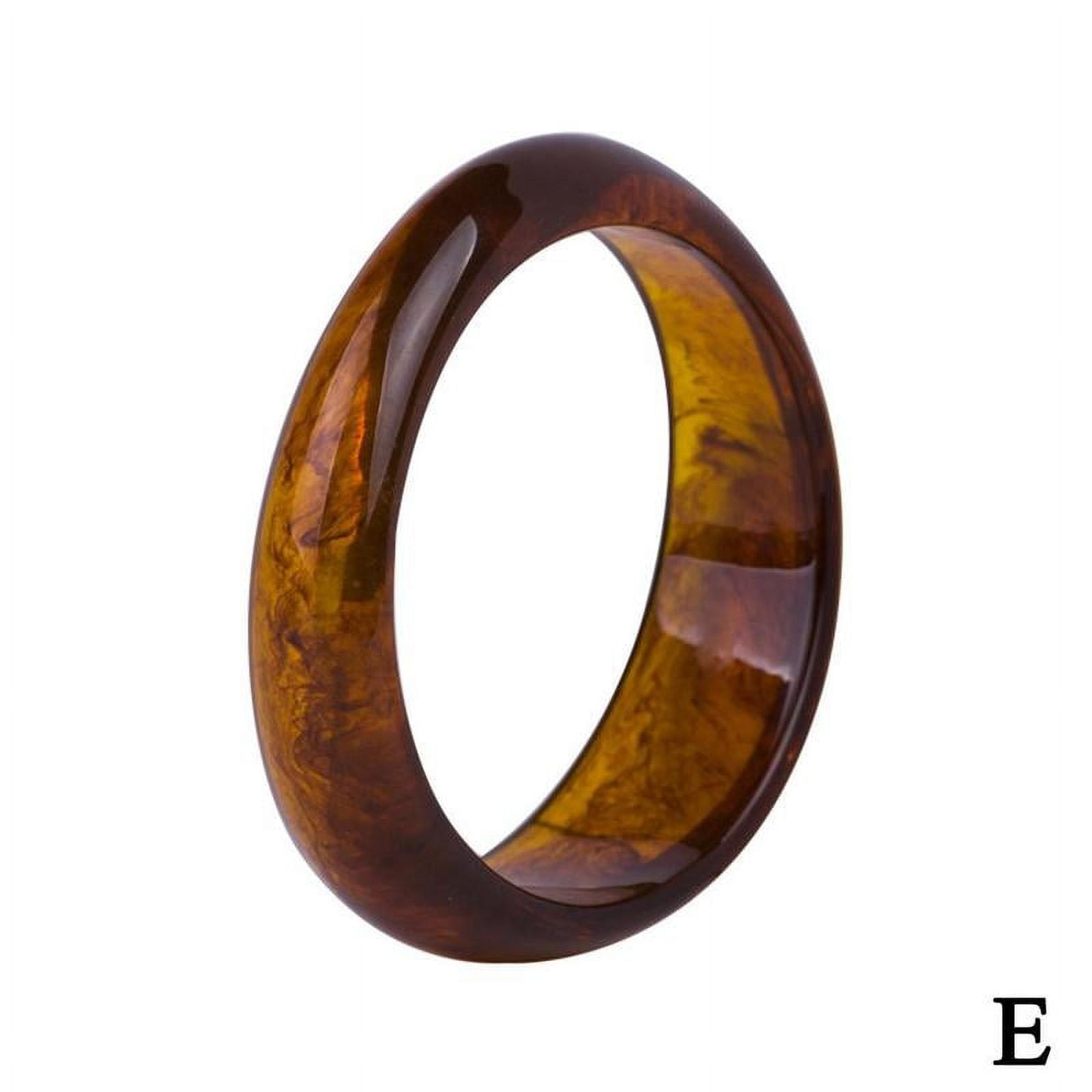 Resin Cuff Bracelet Bangles Acrylic Wide Irregular Geometric Bracelet ...