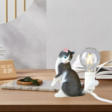 Bradford Exchange 18.5-inches Country Kitties Tabletop Lamp with Jurgen ...