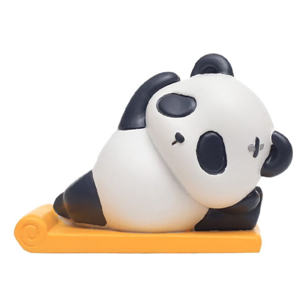 Resin Cute Panda Tabletop Figurines Statue Home Office Decor Ornaments ...